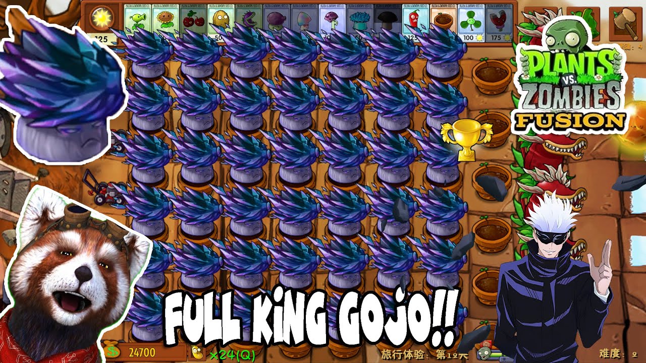 KEKUATAN SESUNGGUHNYA KING GOJO YANG SANGAT MENGERIKAN!! Plants Vs ...