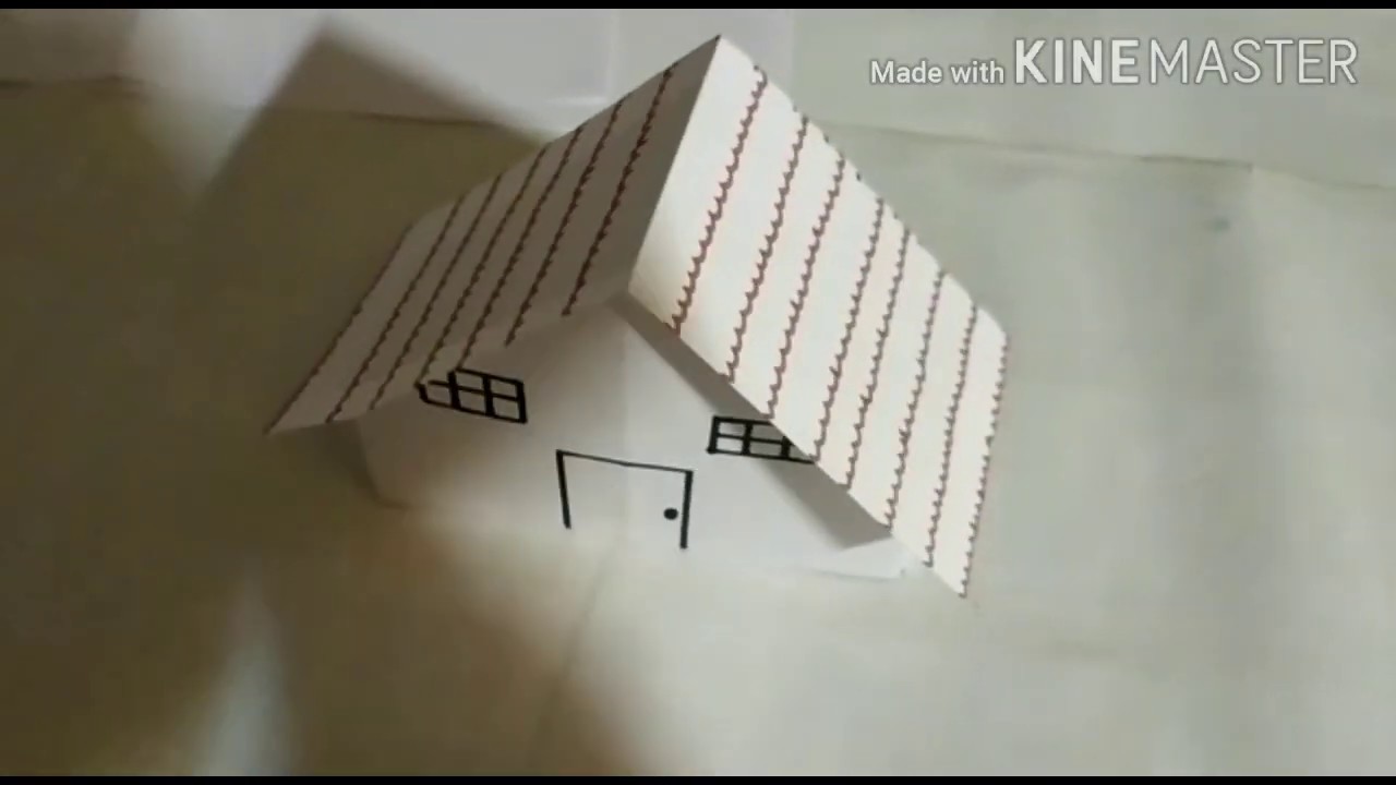 How to make a PAPER HOME ? | Paper Craft | Rishikesh | 2020 | - YouTube