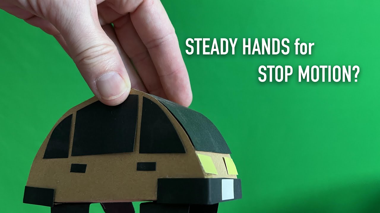 Do stop motion animators need steady hands? - YouTube