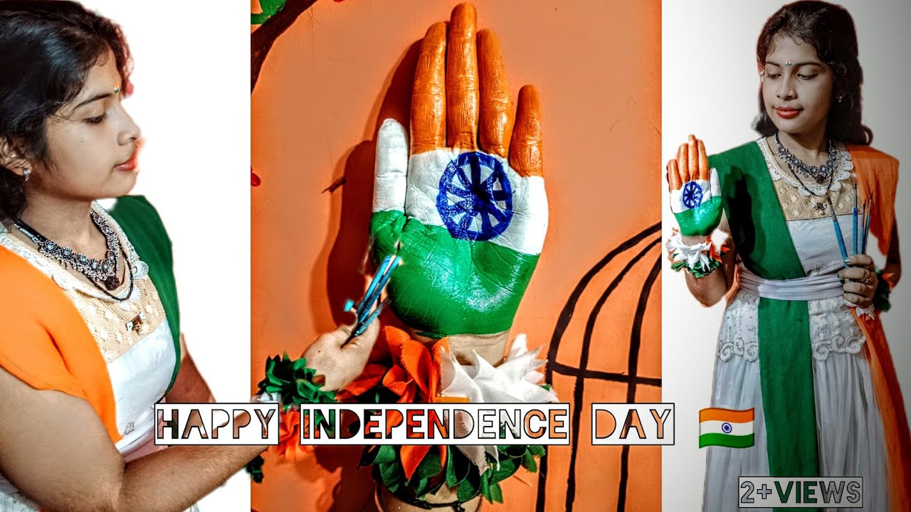 HAPPY INDEPENDENCE DAY 🇮🇳//DRAWING ON HAND//15TH AUGUST SPECIAL DRAWING ...