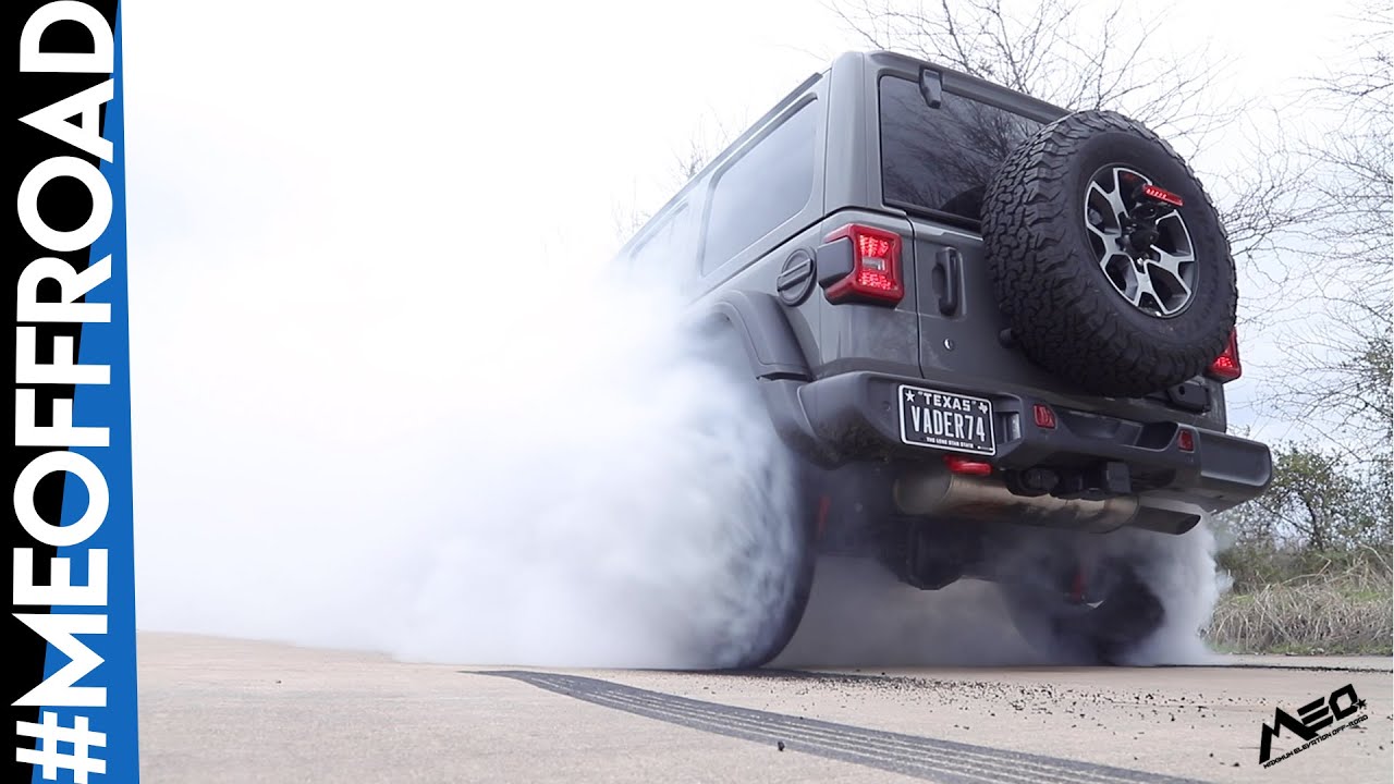 Stock 2020 Jeep Rubicon with LS3 Engine Swap - YouTube