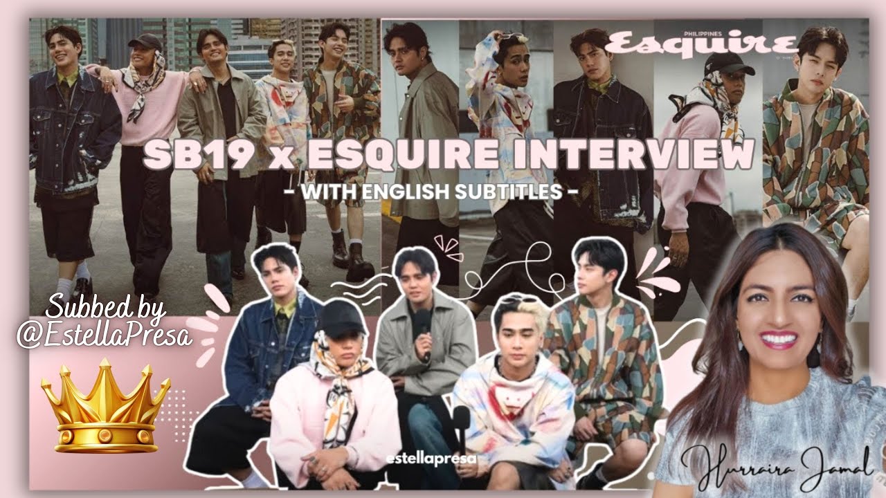 Behind The Scenes With SB19 | Esquire Philippines + Interview ...