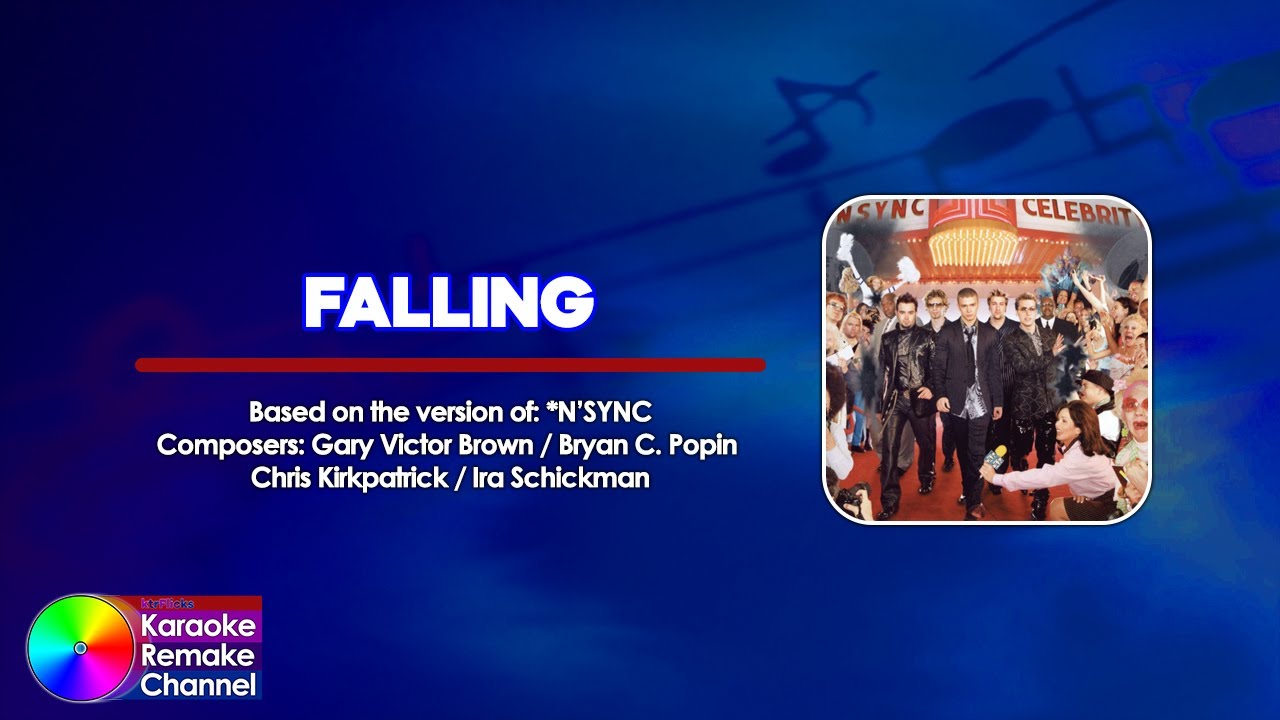 [2K//60FPS/BACKING TRACK] N'Sync - Falling | HD Minus-One Karaoke | KRC - YouTube