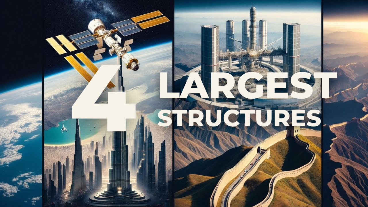 4 of the largest things ever built by humans - YouTube