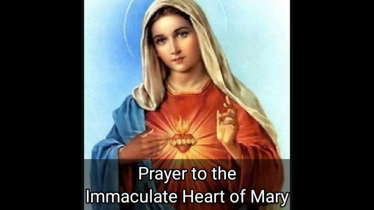 Immaculate Heart of Mary, pray for us - YouTube