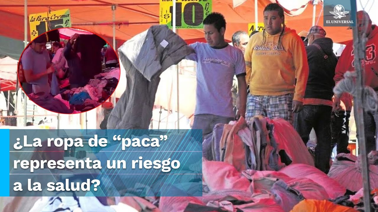 ¿De dónde viene la ropa de "paca" y por qué es más barata? - YouTube