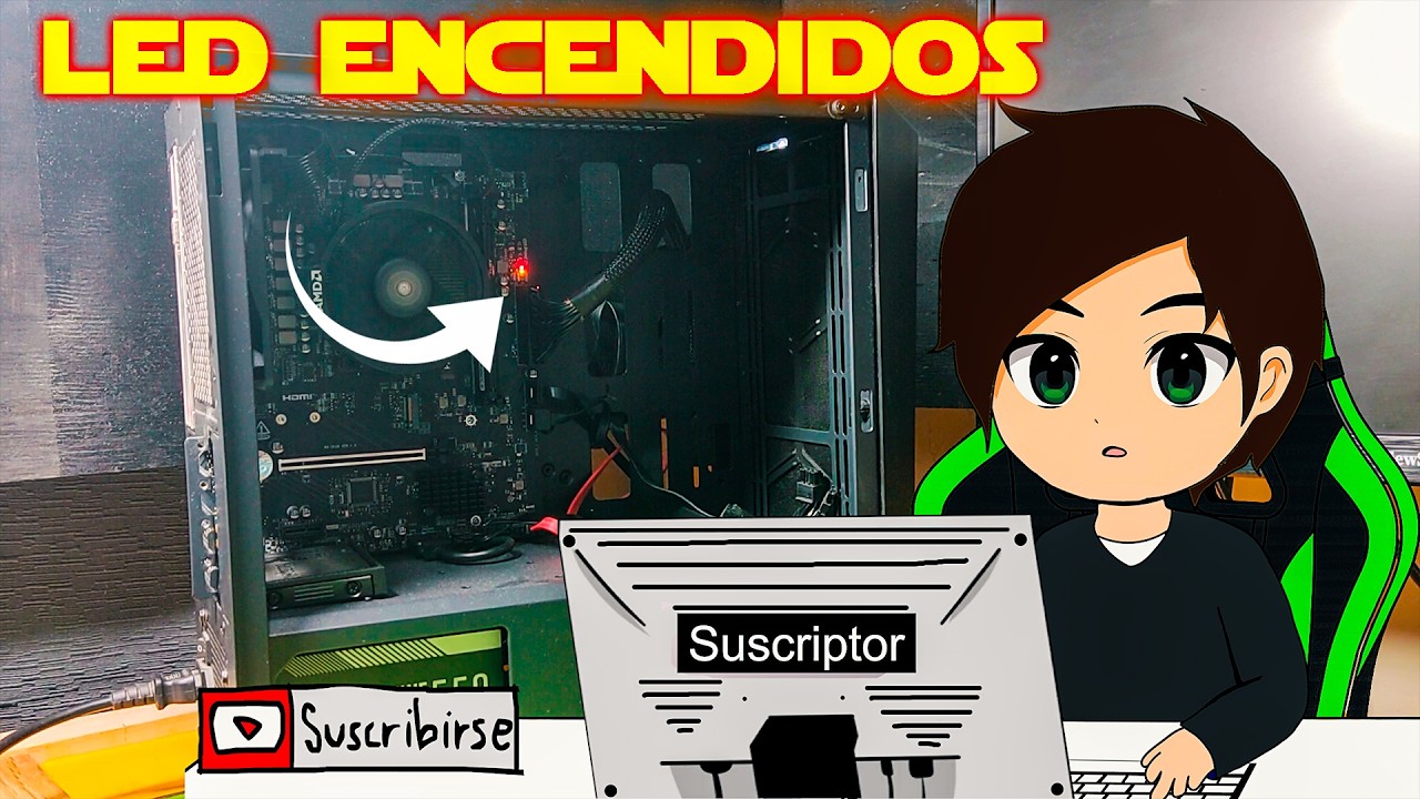 ¿Por qué mi PC no da imagen? LED CPU y RAM encendido - Solución a ...