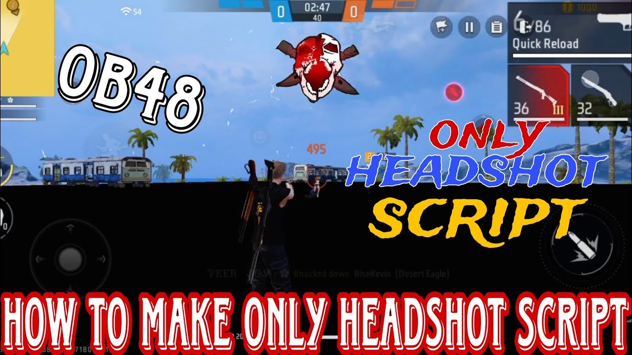 ONLY HEADSHOT CRAFTLAND MAP SCRIPT AFTER UPDATE | OB48 - YouTube