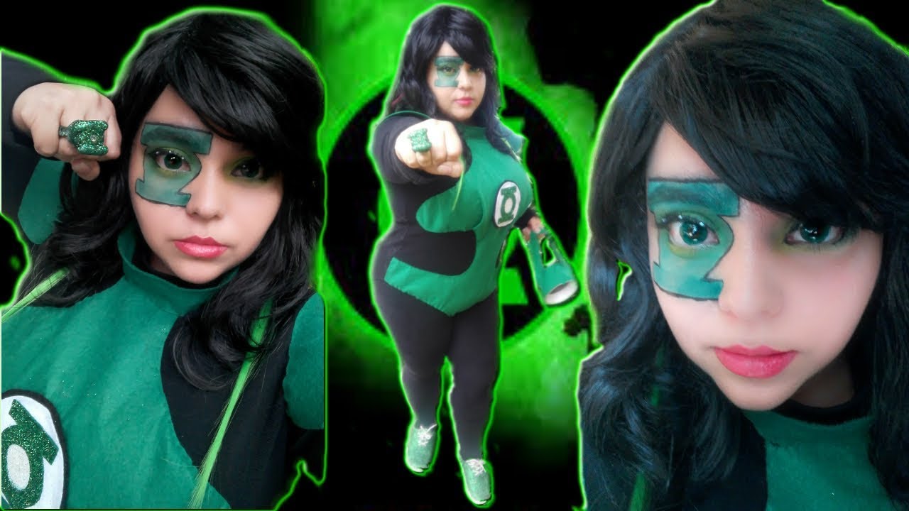 Maquillaje para Cosplay Linterna Verde (Jessica Cruz) - YouTube