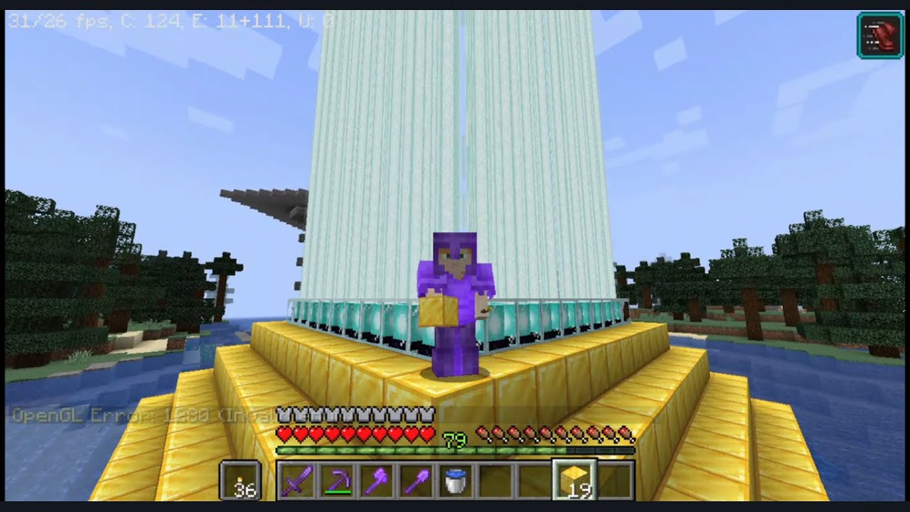 Crafting 100 Beacons In Minecraft Survival - YouTube