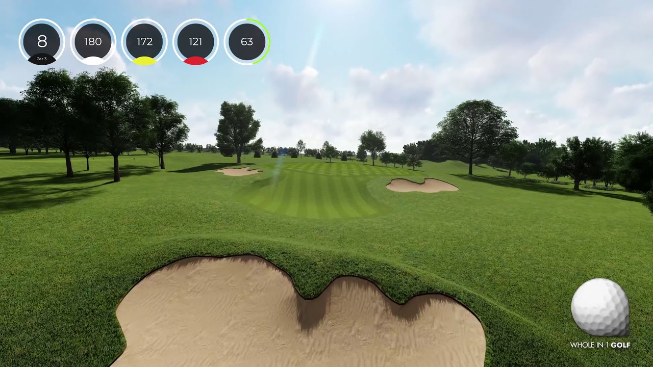 Verulam Golf Club - Hole 8 - YouTube