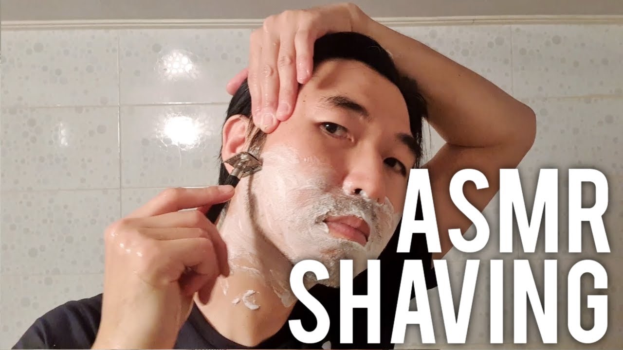 ASMR Beard Shaving Sounds - YouTube