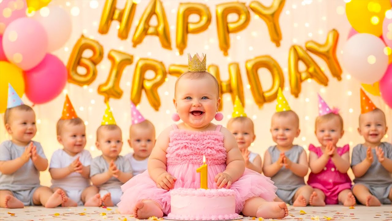 BABY Happy Birthday Song – Wish You Happy Birthday to You - YouTube