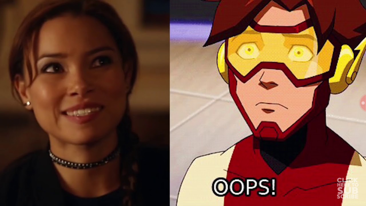The Flash season 4 Dawn Allen and Titans redhood - YouTube