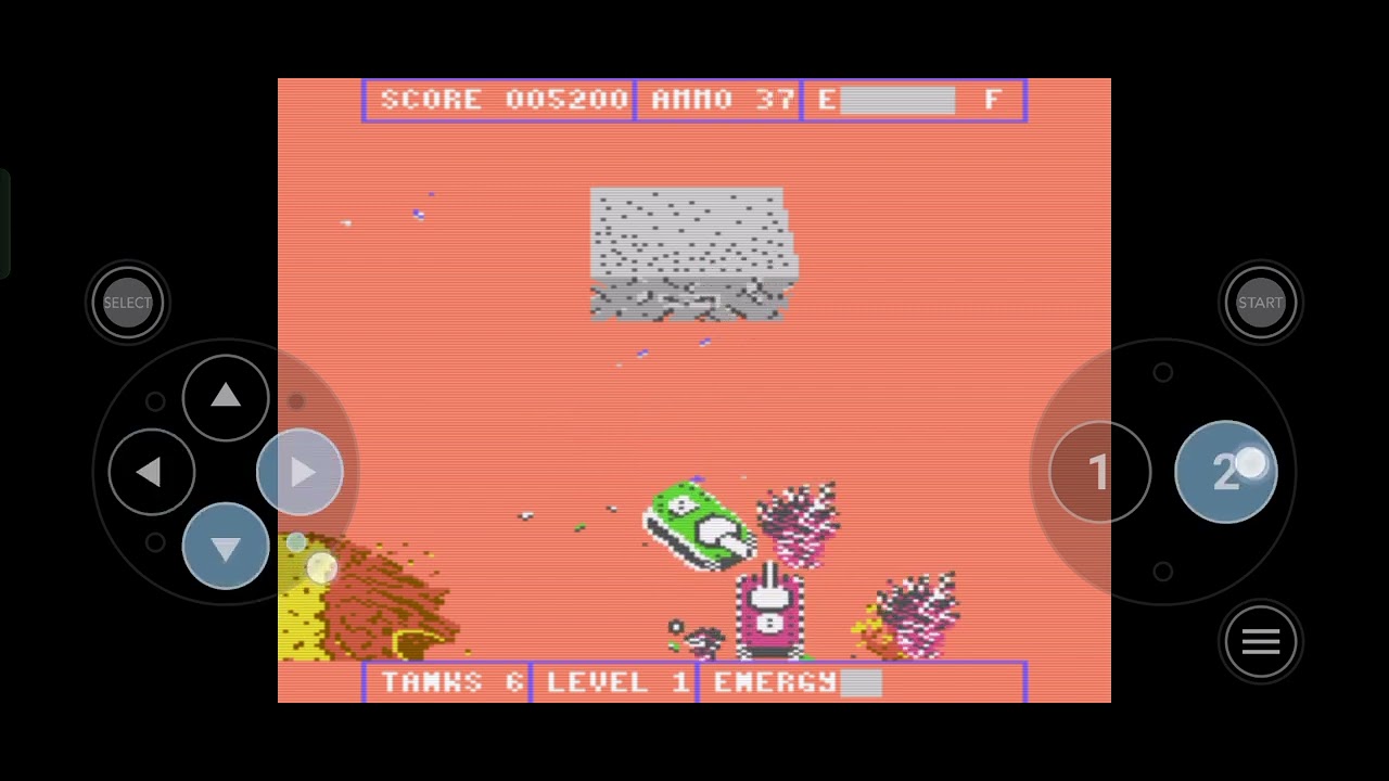 Atari 7800 - Tank Command - YouTube