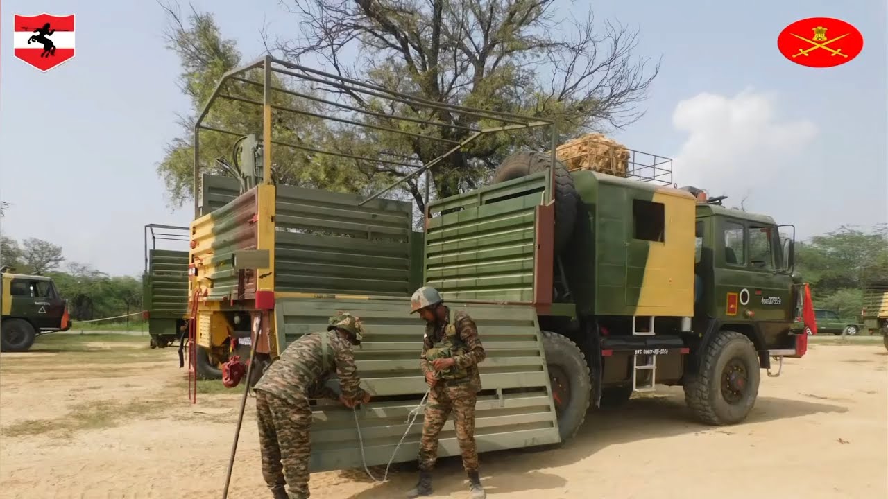 Chetak Gunners of Indian Army Training on enhancing Logistics ...