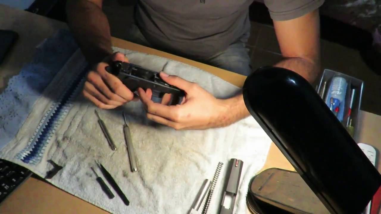 CZ 75 P-07 Duty - Desmontagem Completa (full disassembly) - pt-br - YouTube