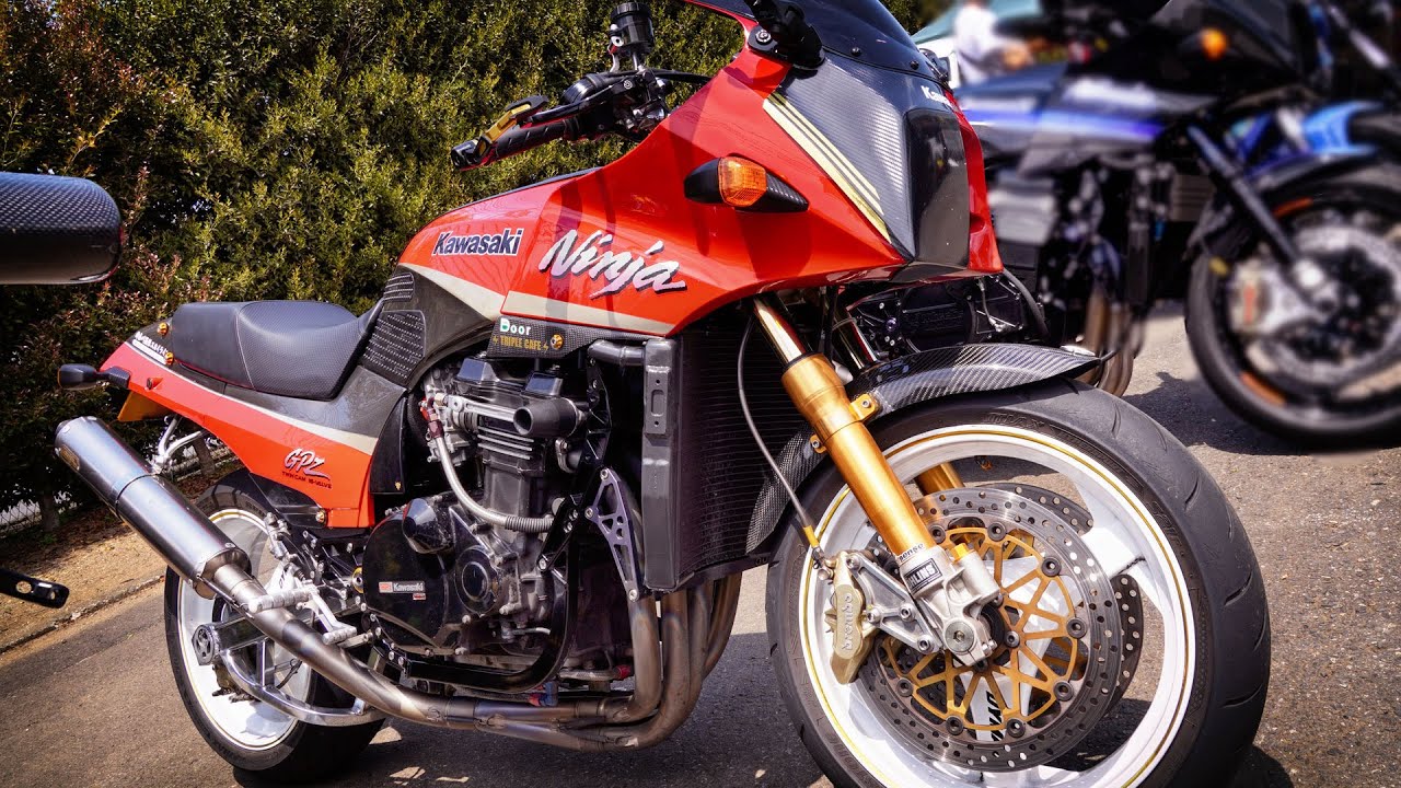 Kawasaki GPZ900R Ninja Custom Bike DYMAG - YouTube