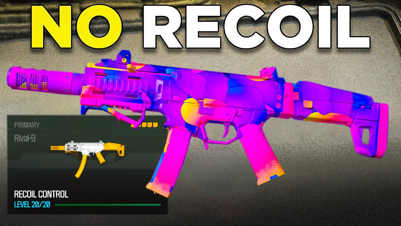 The BEST NO RECOIL RIVAL-9 SMG BUILD in MW3 WARZONE - YouTube