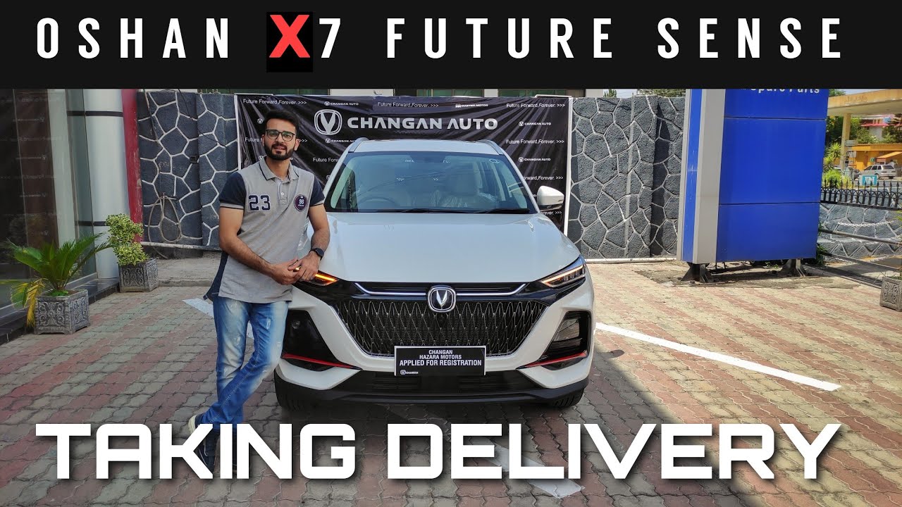 TAKING DELIVERY OF OSHAN X7 FUTURE SENSE | OSHAN X7 5 SEATER #oshan # ...