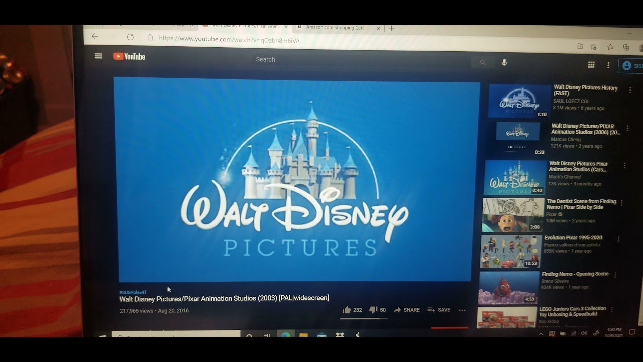 Disney From 1995 & Pixar + 20th Century Fox - YouTube