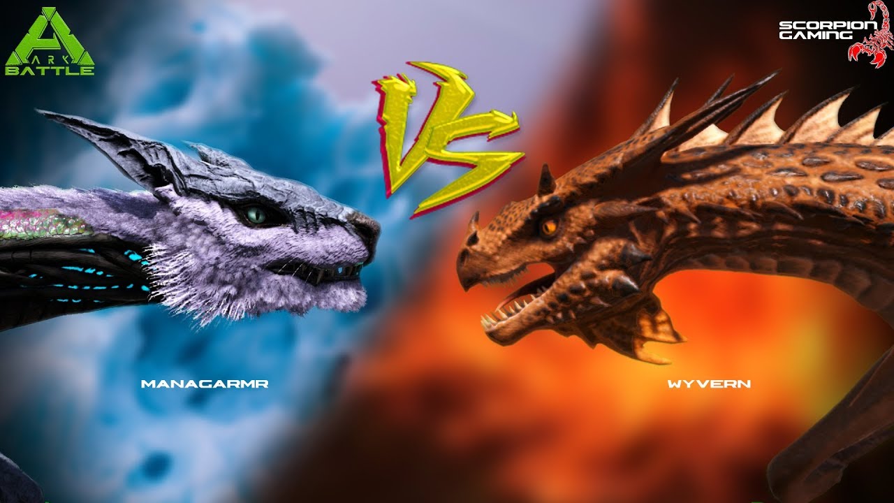 Wyvern VS Managarmr | Ark BATTLE - YouTube