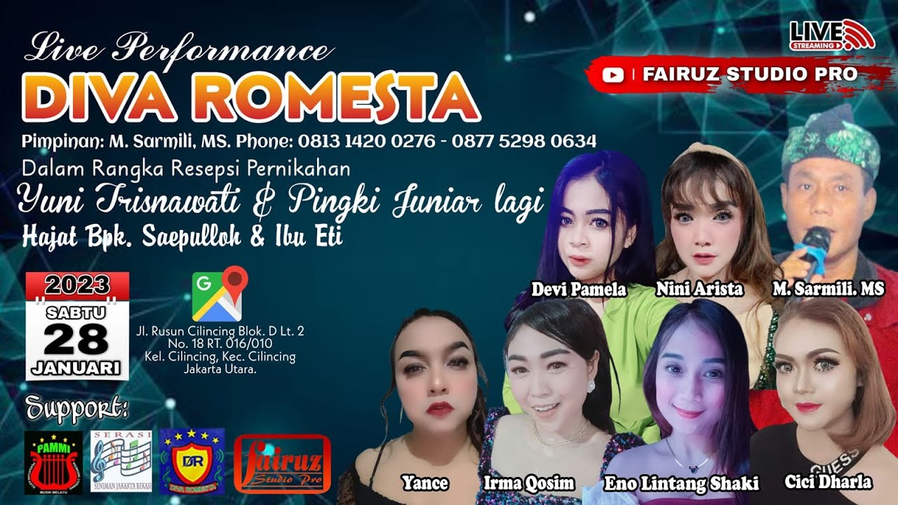 🔴Live Streaming DIVA ROMESTA Edisi Sabtu, 28 Januari 2023. Sesi 3 - YouTube