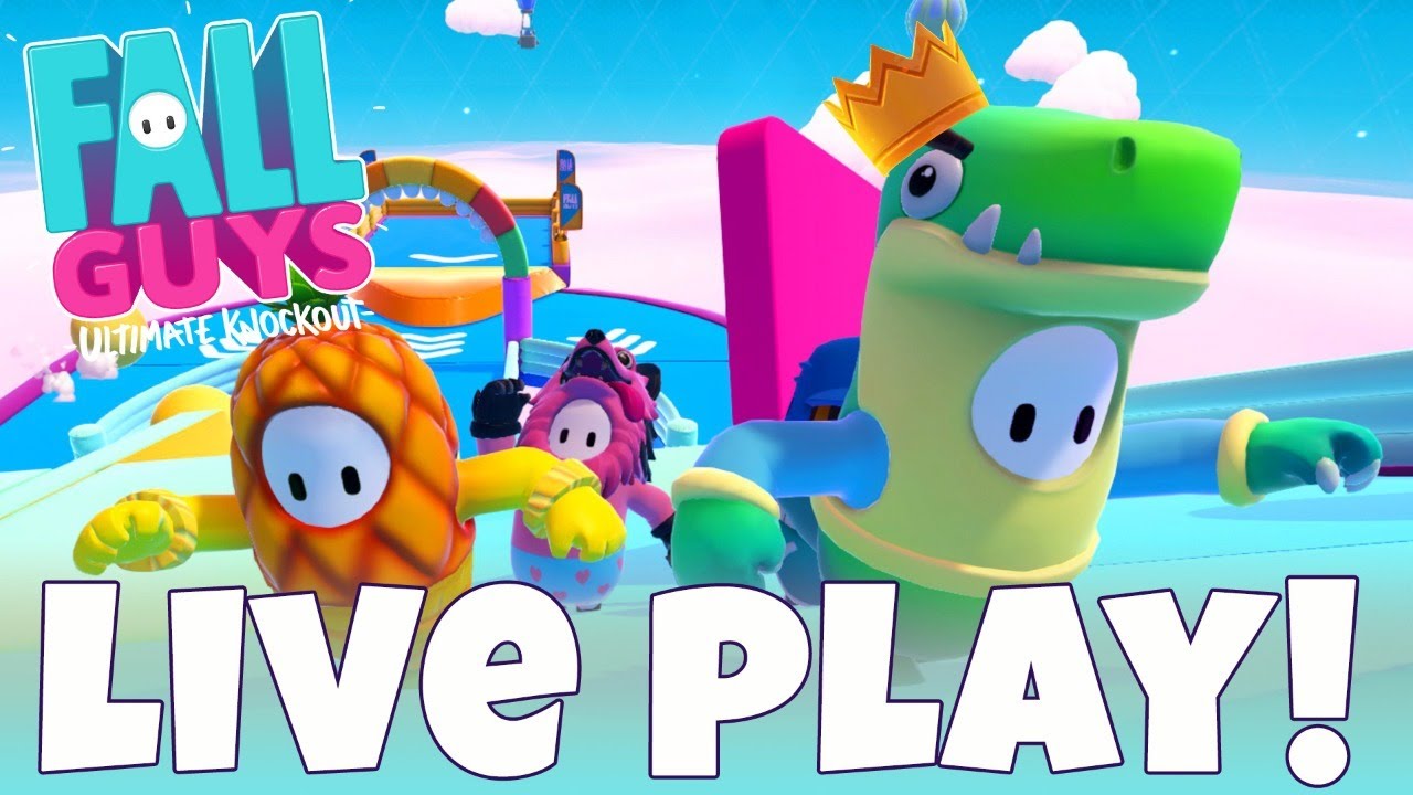 FALL GUYS FRIDAY! Grinding Season 1 Battle Pass for Wins & Rare Skins ...