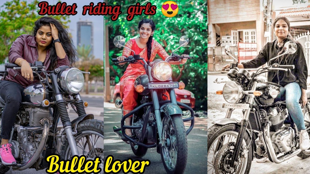 Bullet girls riding || cute girl riding |bike rider girl | part-1 # ...
