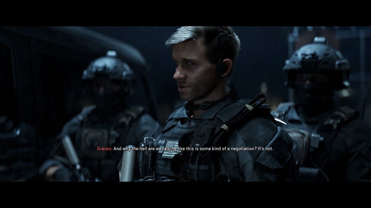 GRAVES BETRAYS SOAP AND GHOST. CALL OF DUTY: MODERN WARFARE II - THE ...