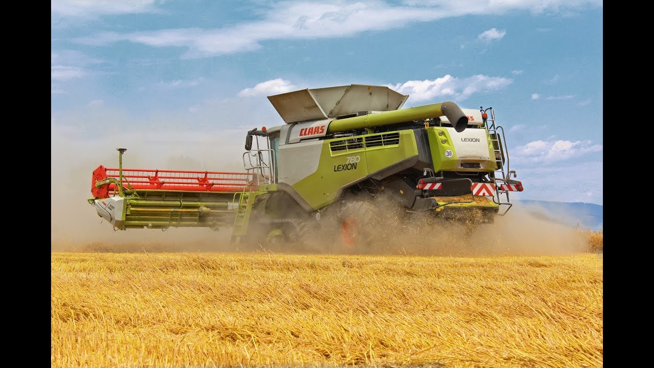 Žatva 2017 Claas Lexion 780TT + Fendt 724 - YouTube