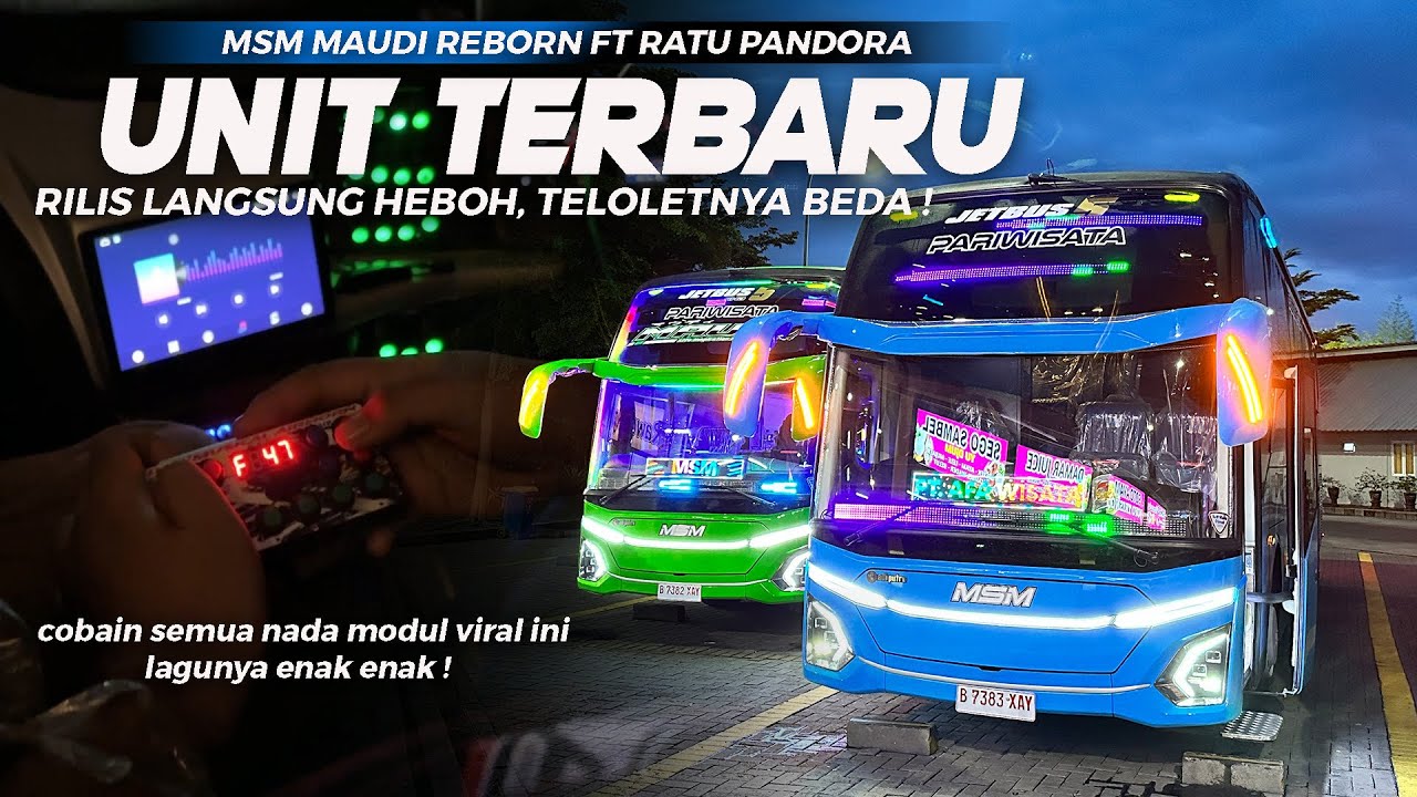 [ COBAIN VIRALNYA MODUL BASURI BARU DI BIS BARU ! ] SEMUA NADA DISETEL ...