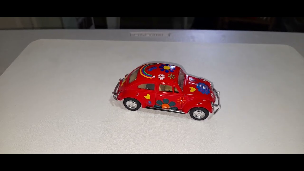 Volkswagen Classical Beetle W/Printing🚗 ️💚💛💙👍😄 Mi primer Bochito - YouTube