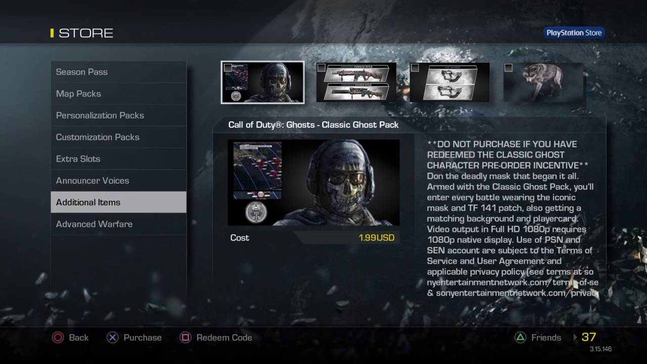 Call of Duty® Ghost mod menu - YouTube