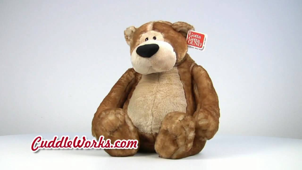 GUND Big Teddy Bears at CuddleWorks.com - YouTube