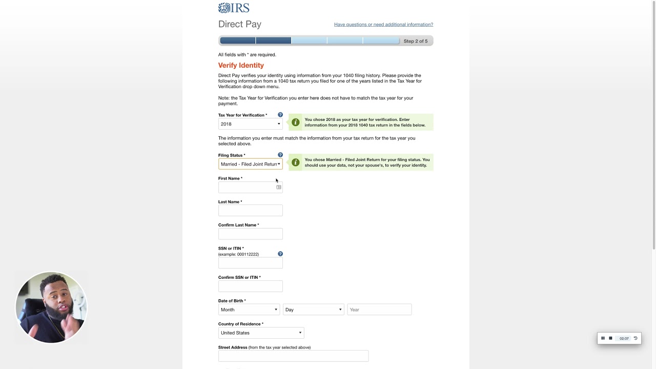 How to Pay the IRS with Balance Due on Tax Return - YouTube