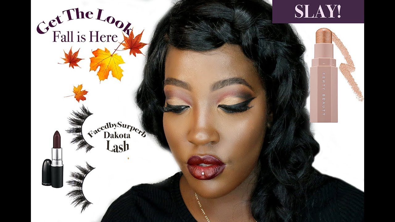 Slay This Fall Season! Fall Makeup - YouTube