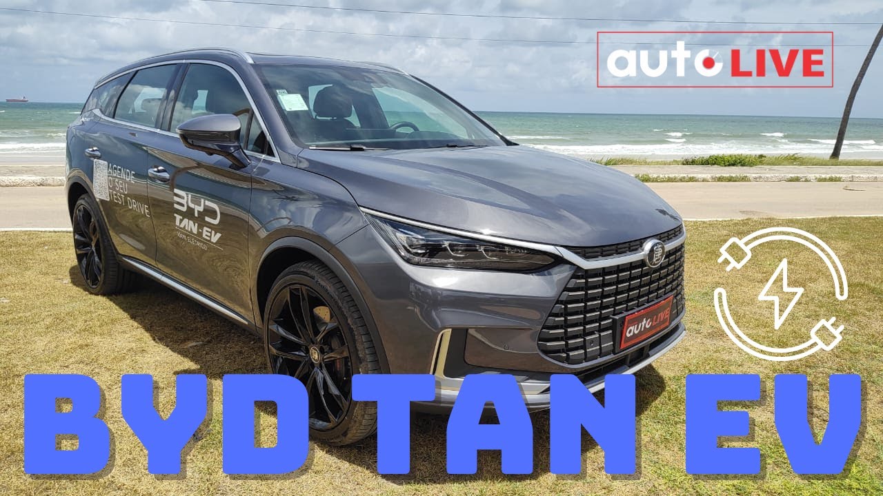 BYD TAN EV: SUV elétrico de 7 lugares - YouTube