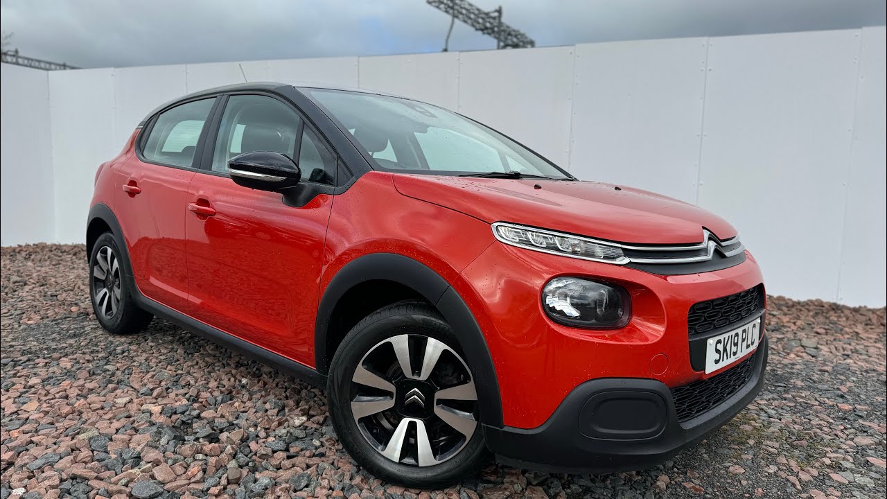 19 Plate Citroen C3 1.2 PureTech Feel 5dr @FrasersCars - YouTube