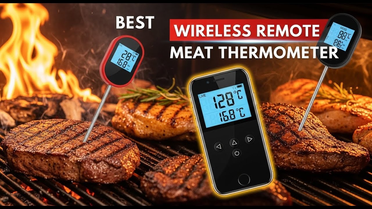 TOP 5 Best Wireless Remote Meat Thermometer 2025 | Wireless Meat ...