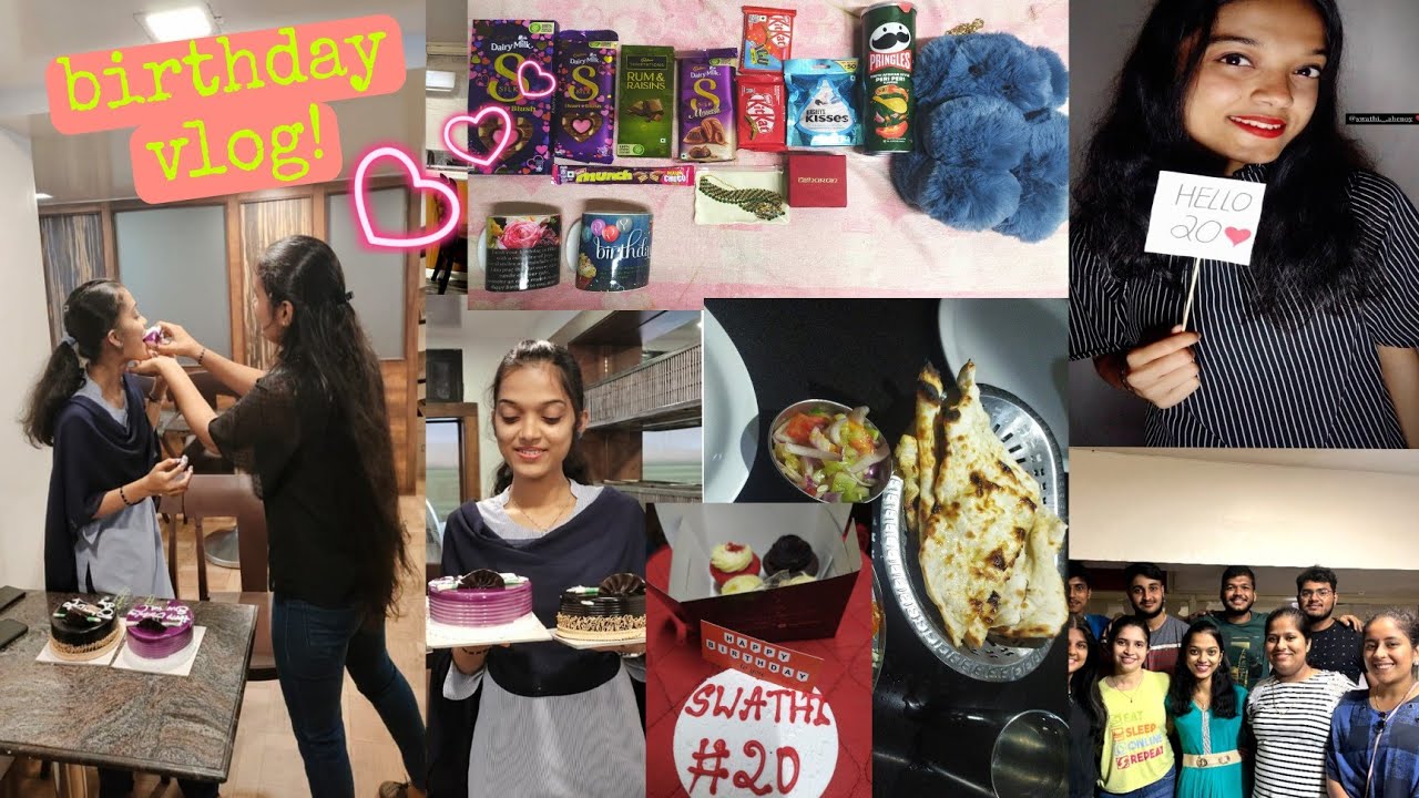 Hustle Vlog 07🎂: My 20th birthday vlog, unboxing presents, meeting my ...