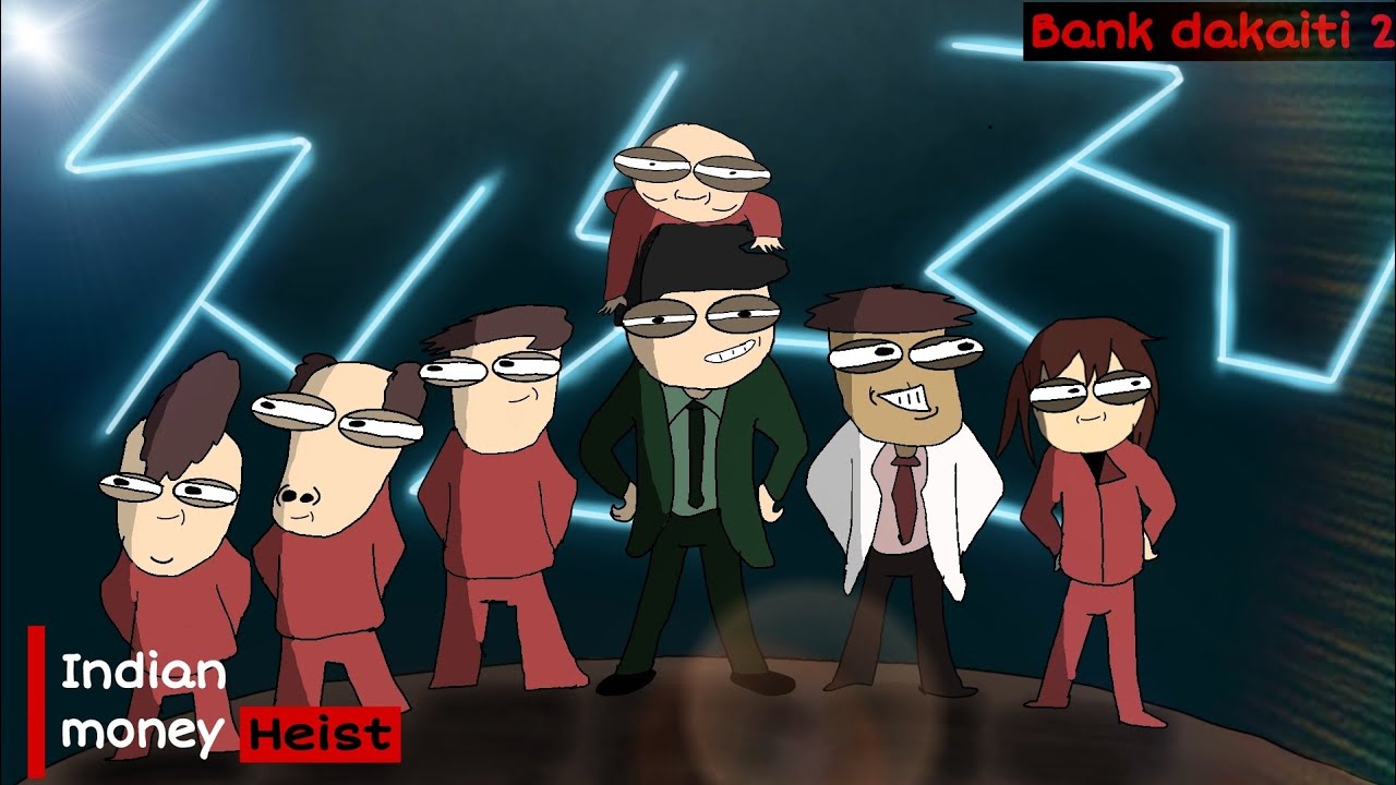indian money heist ( Bank dakaiti ) part 2 @discopatil765 ...