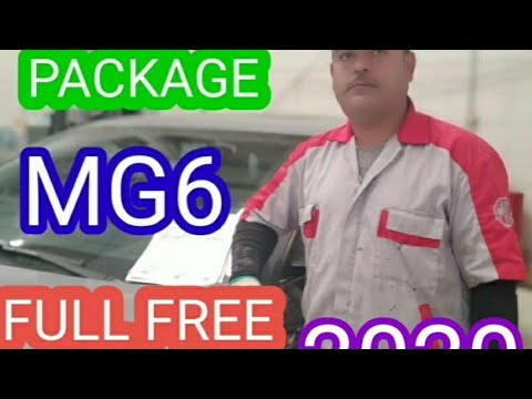 How to procedure MG6 2020 full service 8 - YouTube