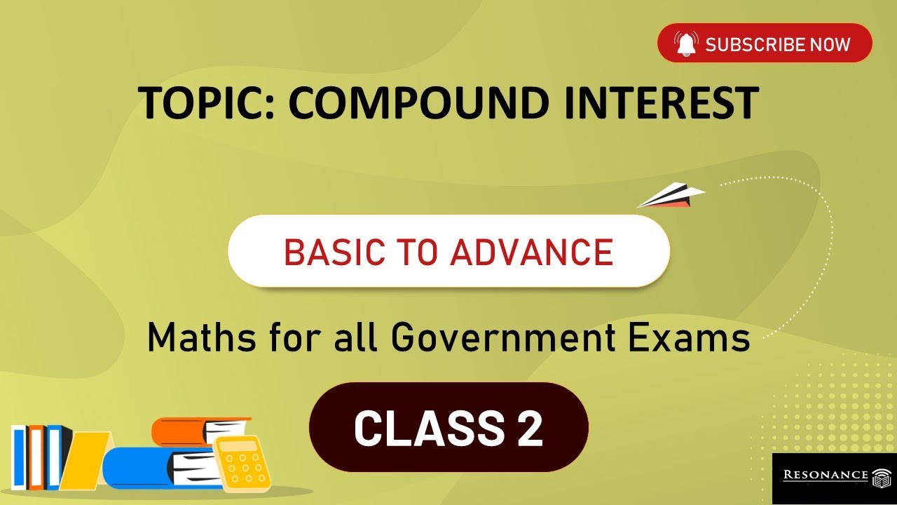 WBCS || COMPOUND INTEREST || CLASS - 2 || SSC CGL || CHSL || MTS ...