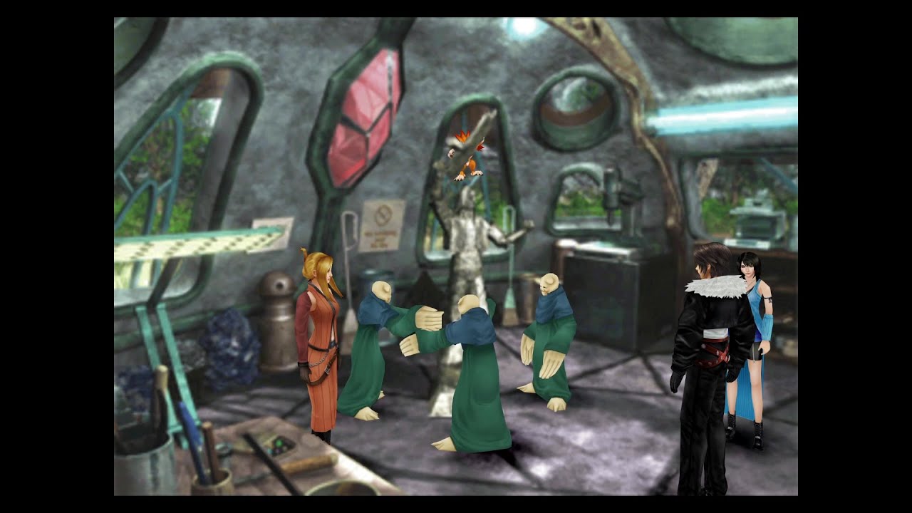 Final Fantasy VIII Remastered #045, Shumi Village: Reluctant ...