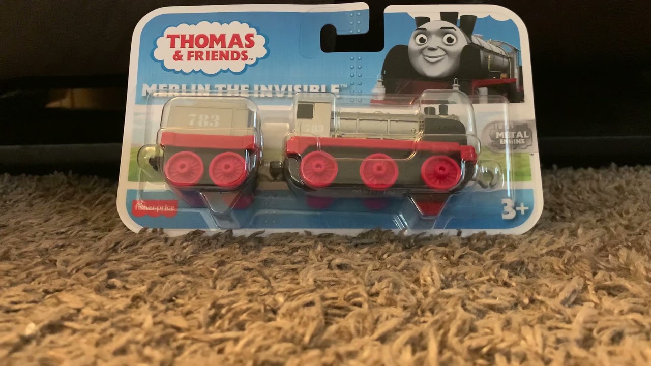 Trackmaster Push Along Merlin The Invisible Review and Unboxing - YouTube