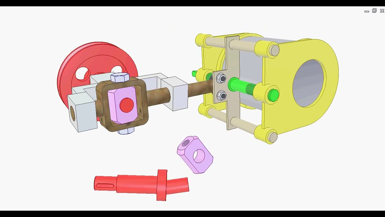 Vibration mechanism for paint shaker 3 - YouTube