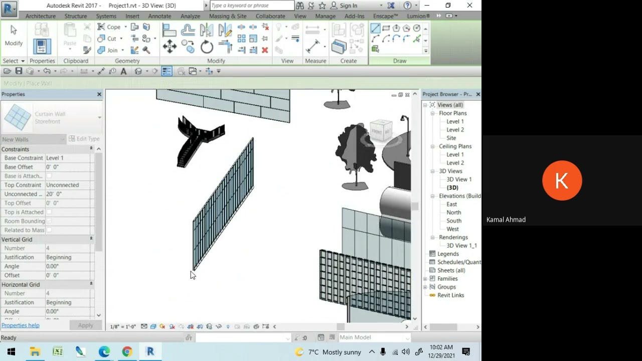 how to use site tool to create site in Revit and importing it in ...