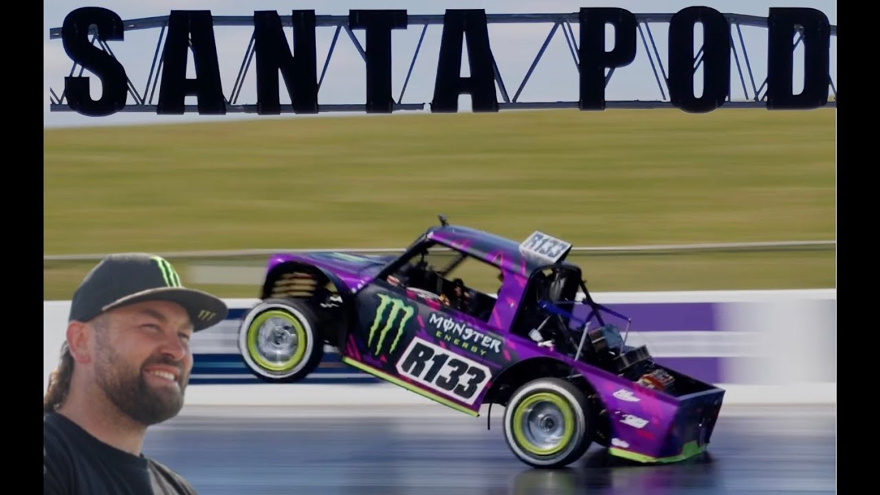 We Drag Race a Nascar : Mini Truck vs Nascar Drag Race - YouTube