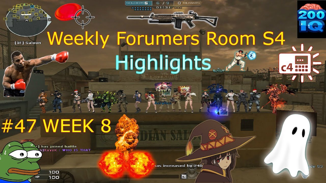 CrossFire: Weekly Forumers Room #47 Personal Highlights - YouTube